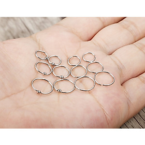 MILACOLATO 18 Pairs Small Tiny Stud Hoop Earrings for Women 14K White Good Plated Stainless Steel Earrings Set for Multiple Piercing Hypoallergenic CZ Ball Studs Endless Cartilage Hoops Earrings