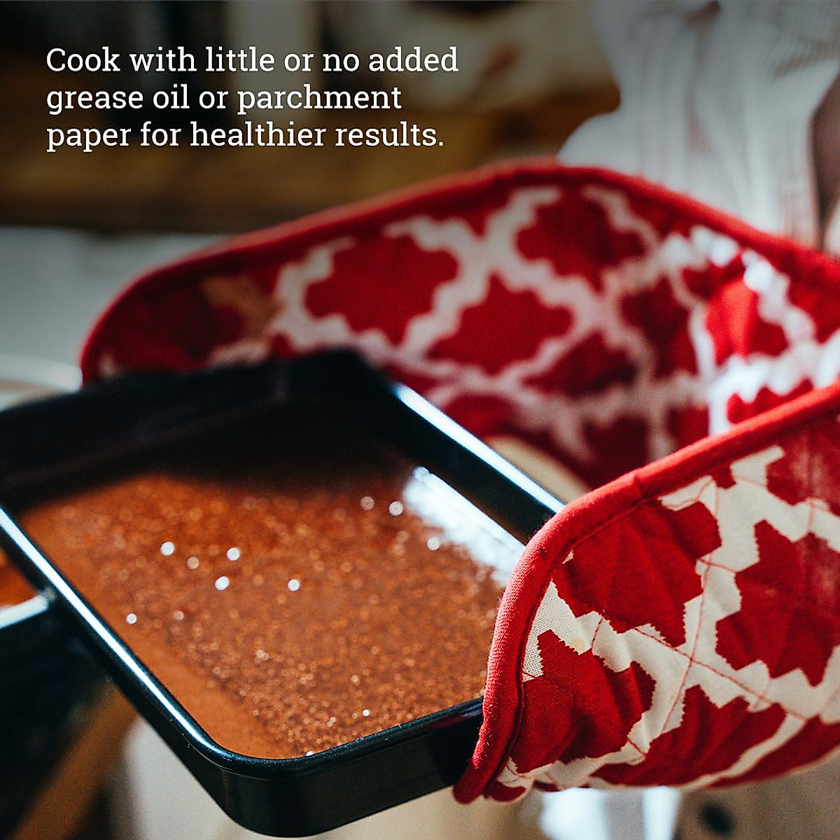 Tala Performance, Brownie Pan, Professional Gauge Carbon Steel with Whitford Eclipse Non-Stick Coating, Cake Tin, 29.4 x 19.1 x 4cm