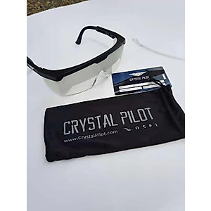 Crystal Pilot IFR View Limiting Device and Bag Tag with Light Gun Signals
