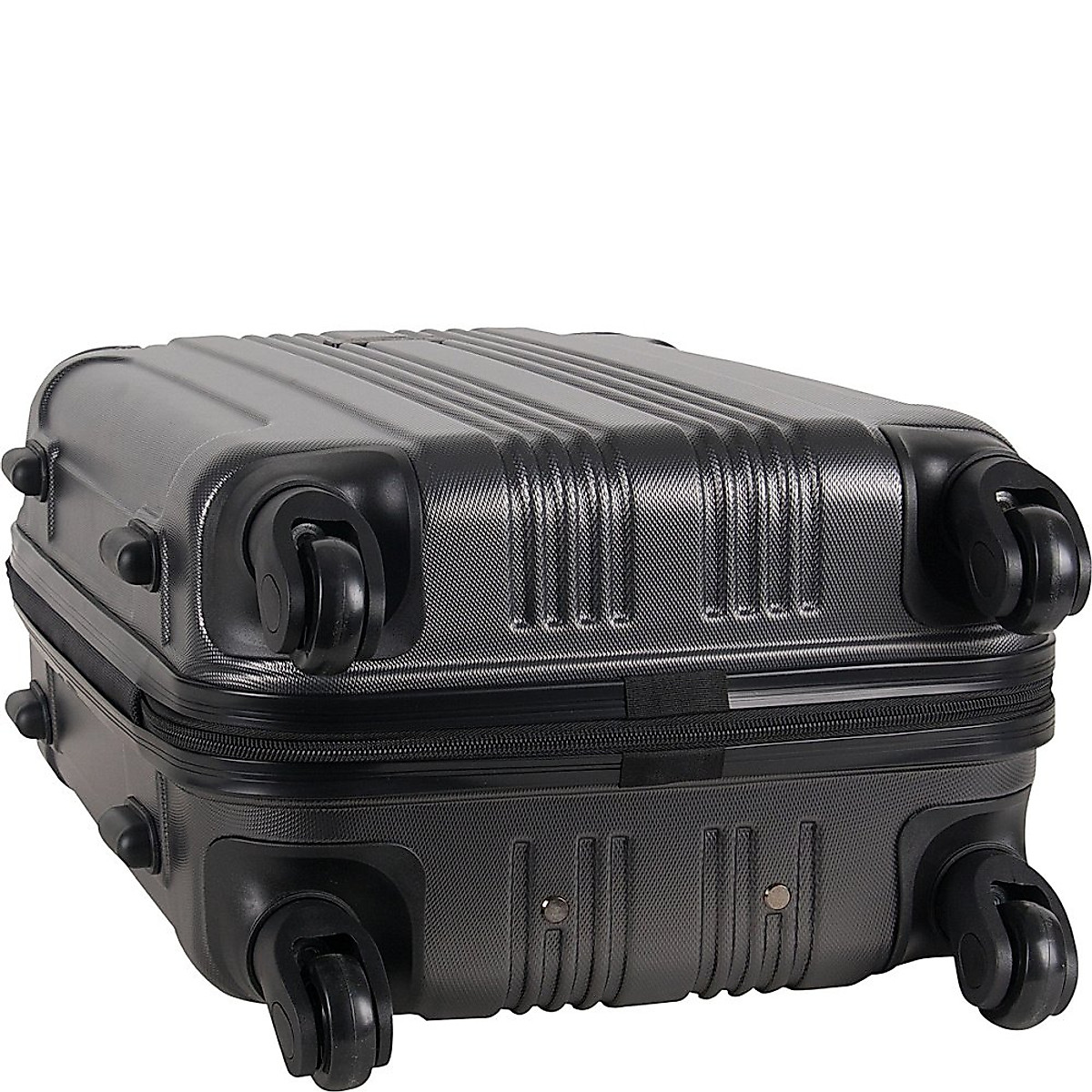 Kenneth Cole REACTION Out of Bounds Lightweight Hardshell 4-Wheel Spinner Luggage, Rose Gold, 20-Inch Carry On