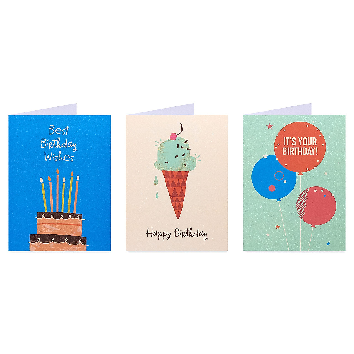 American Greetings Bulk Blank Birthday Cards Assortment (48-Count)