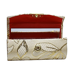 Elegant Ladies Lipstick Case with Mirror Purse Lip Stick Holder - Set of 2