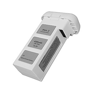 FOSA RC Drone Battery, 15.2V 4500mAh UAV Backup Battery, Multiple RC Drone Batteries for Phantom 3 All Versions