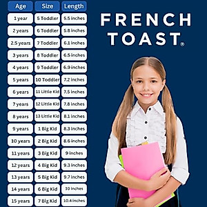 French Toast Girls Mary Jane Shoes School Kids Uniform Flats Ballet Strap Dress Flats (Brown) (Size 2 Big Kid)