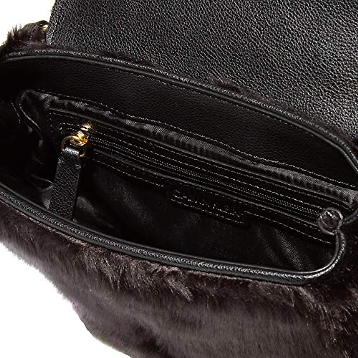 Calvin Klein Leilani Micro Pebble Top Handle Crossbody, Black