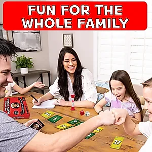 JOiFuli The Original Math Genius Card Game: STEM Educational Math Game Addition, Subtraction, Multiplication, Division, All Education Levels Ideal for Homeschooling, Classroom, and Group Learning