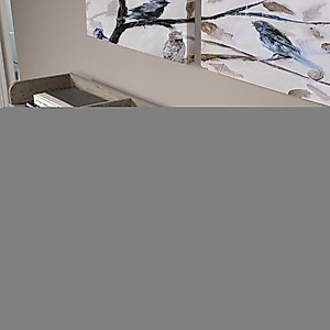 Sauder Canal Street L-Desk, in Northern Oak finish