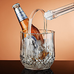 6 Packs of Plastic Buffet Serving Tongs,6.3 Inch Mini Clear Tongs for Appetizers,Serving Food,Ice Cube,Tea,Coffee Party and Jars.