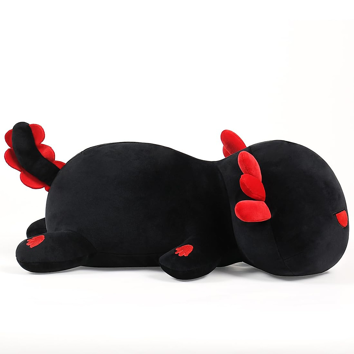 Yeqivo Axolotl Stuffed Animal, Cute Black Axolotl Plush Pillow Toy Soft Axolotl Stuffed Animal Kawaii Plushie Toy 50CM/19.7Inch