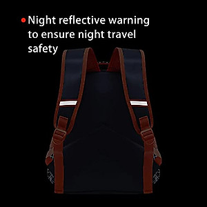 LYQXZH Toddler School Backpack 3D Comic Elementary Student Schoolbag Waterproof Lightweight Kids Bookbags for Boys Girls