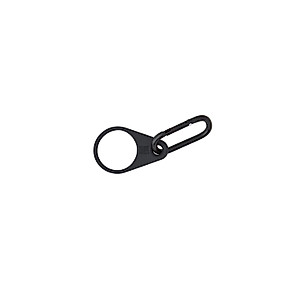 Design Letters Carry strap Water bottle (Black) - Makes it easy to carry your water bottle on the go, Mount it to your bag, Fits 500 ml and 330 ml watter Bottles, L: 7 x W: 4,6cm.
