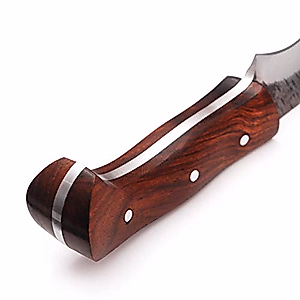 Armory Replicas Big Game Hunter High Carbon Steel Full Tang Outdoor Kukri Machete Hunting Knife