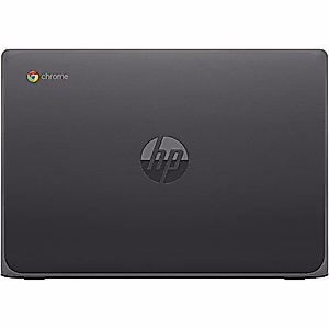 HP 2022 Newest Chromebook Laptop Student Business, 11.6" HD Display, AMD A4-9120C Processor (Up to 2.4GHz), 4GB RAM, 32GB eMMC,HD Webcam,WiFi 5, Bluetooth, Long Battery Life, Chrome OS +MarxsolCables