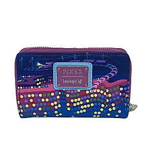 Loungefly Inside Out Control Panel Zip Around Wallet