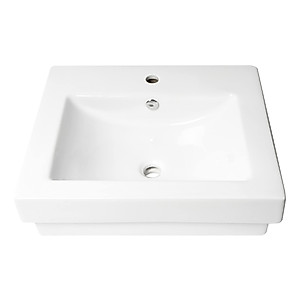 ALFI brand ABC701 Bathroom Sink, White