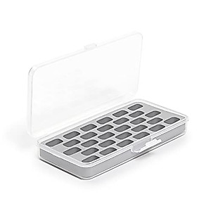 Dritz, Stores 28 Bobbin Box, Clear