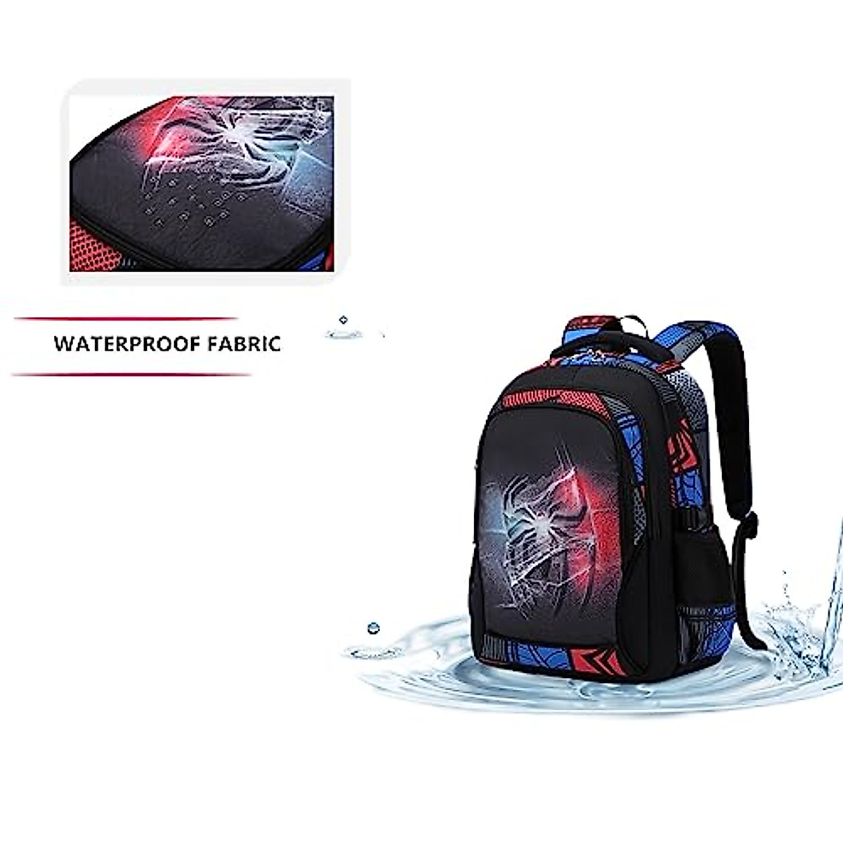 Lmwzh Backpack For Boys Kindergarten Preschool Elementary School Bags Kids Bookbag Waterproof Durable （2023 Model）