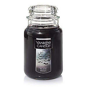 Black Magic Large Jar Candle,Fresh Scent