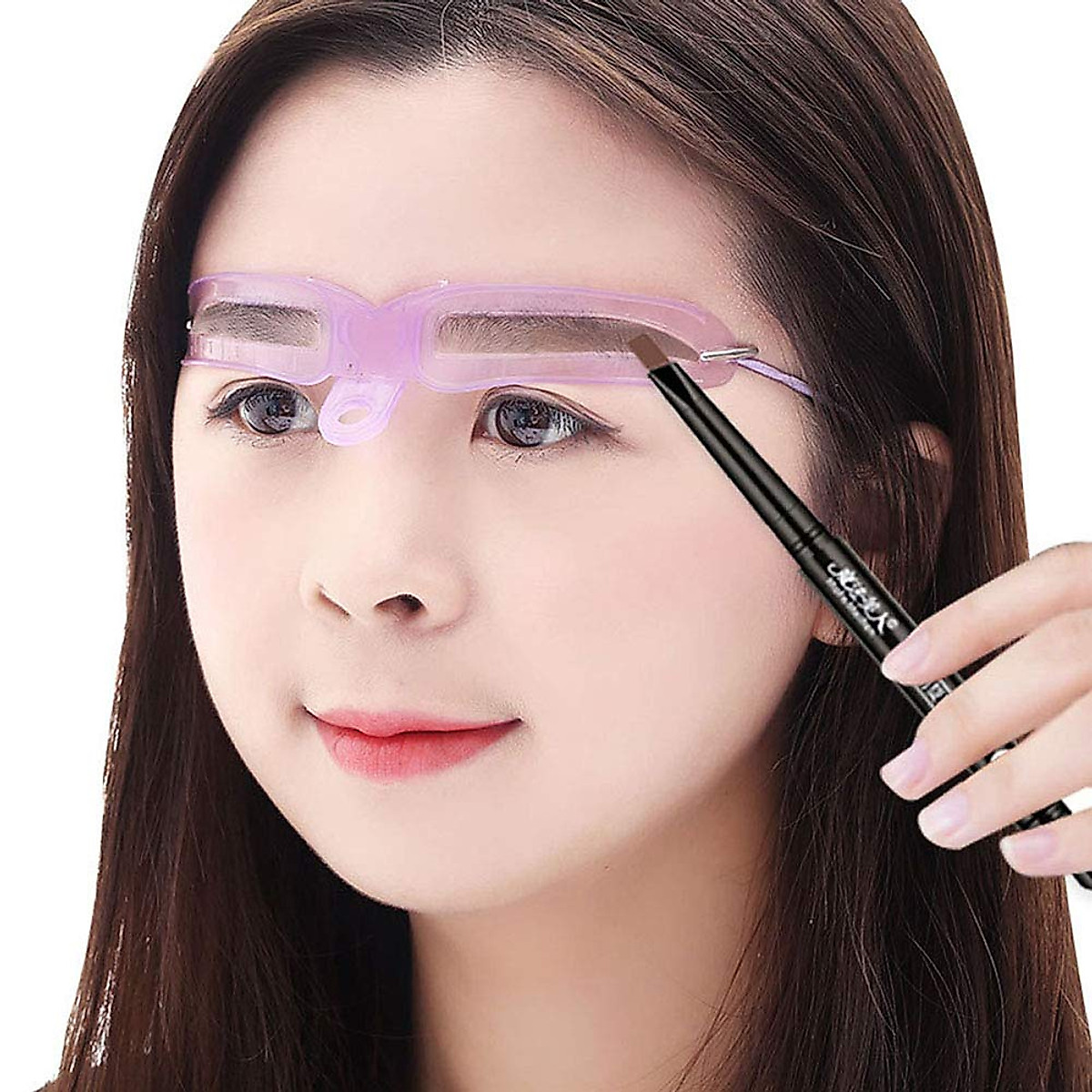 Eyebrow Stencils Set Handheld Eyebrow Grooming Stencil Shaper Stereo Stencil Card