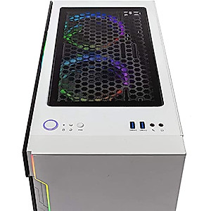 Skytech Gaming Archangel 3.0 Gaming PC Desktop – Intel Core i5 10400F 2.9 GHz, NVIDIA RTX 3060, 1TB NVME SSD, 16GB DDR4 RAM 3200, 600W Gold PSU, 11AC Wi-Fi, Windows 11 Home 64-bit,White