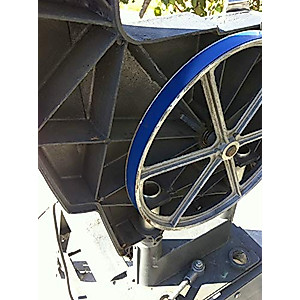 New Top Quality Blue Max Heavy Duty Replacement Band Saw Urethane Tire Set With Installation Roller Auxiliary Tool FOR SHOPSMITH MODEL 505641 BAND SAW