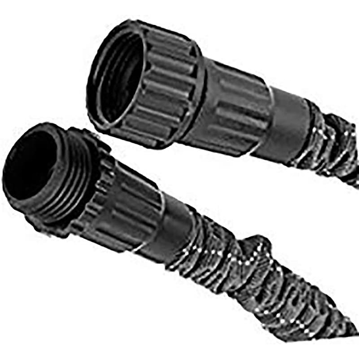 Hanobo 5 Sets Garden Water Hose Expandable Connectors Garden Repair Kit Faucet Adapter Water Hose Connectors Standard 3/4 Inch GHT with Rubber Washer