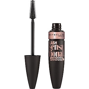 Maybelline Lash Sensational Luscious Mascara, Black, 0.32 Ounce
