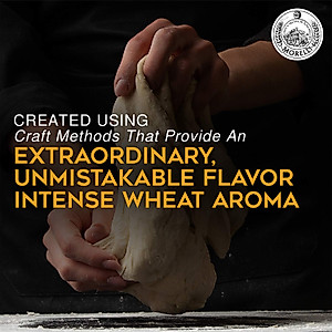 Morelli Red Chili Linguine Pasta - Red Pepper Pasta with Wheat Germ - Italian Pasta from Italy - Naturally Flavored Pasta - Gourmet Pasta - NON GMO - ORGANIC - 8.8oz (250g) - Pack of 2