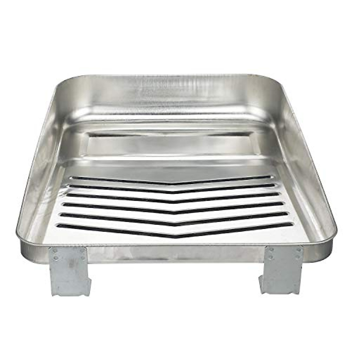Seachoice Reusable Deluxe Angled Ribbed Paint Tray w/Ladder Lock Legs, 9 in.