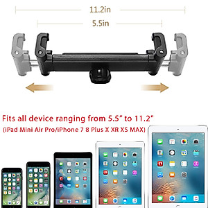 Lycan Series Marine Boat Tablet & Smartphone Pole Handle bar Boat Helm Rail Holder Mount for i Pad Pro 12.9 10.5 9.7 Air Mini GalaxyTab Phone 16 15 Pro Max Plus S24 Pixel Surface Pro Slate
