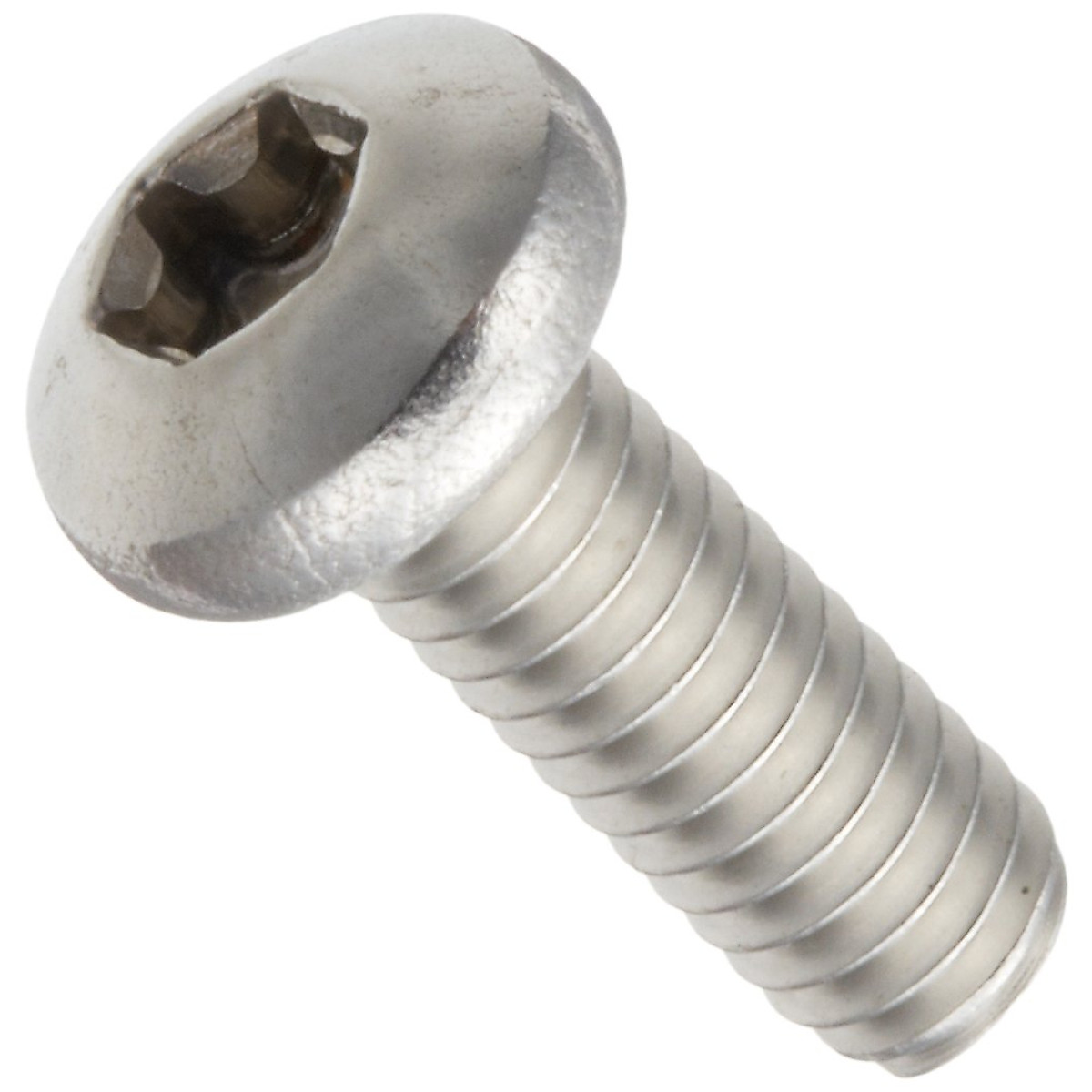 Small Parts 18-8 Stainless Steel Pan Head Machine Screw, Meets ASME B18.6.3, T20 Star Drive, #8-32 Thread Size, 1/2" Length, Fully Threaded, Imported (Pack of 50)