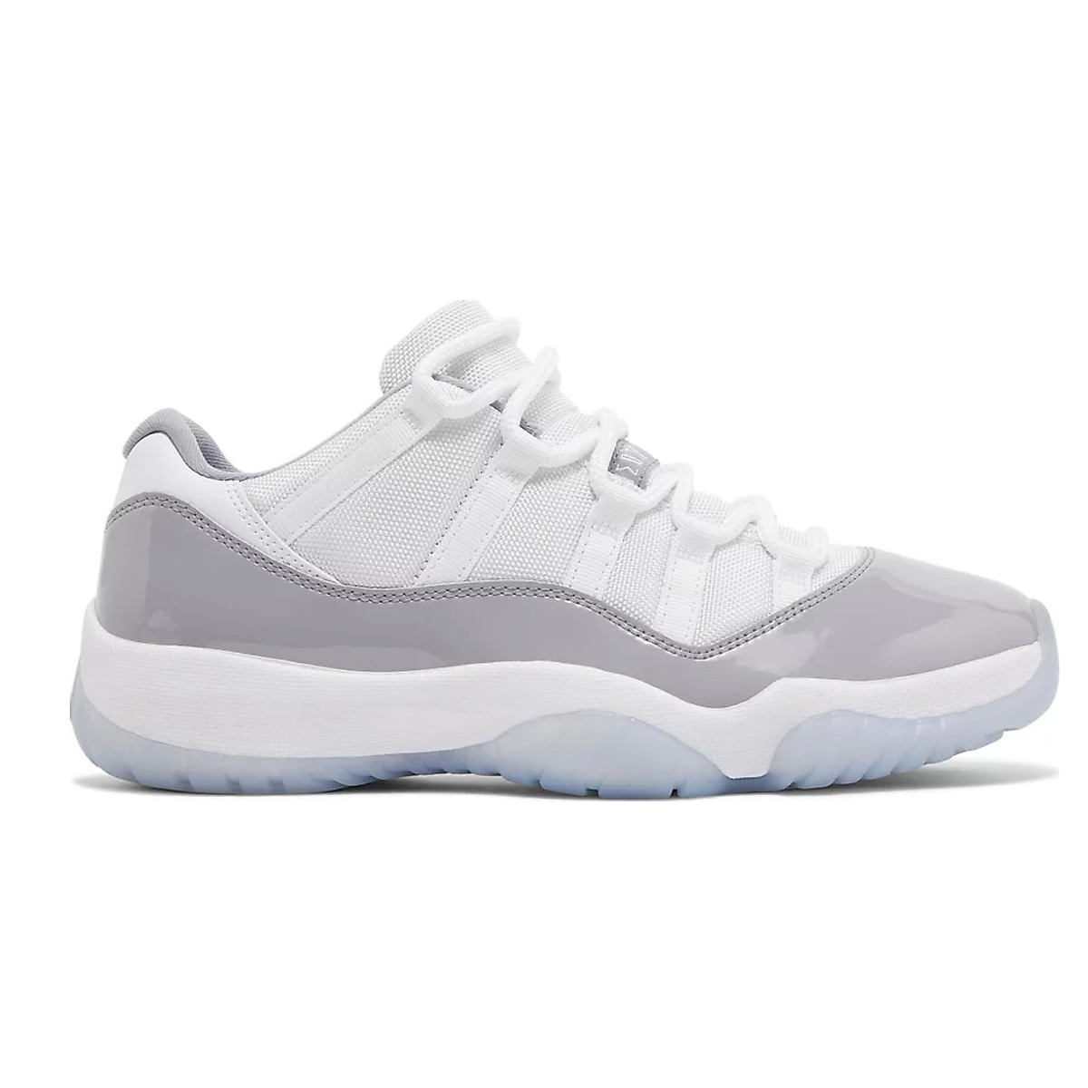NIKE Jordan Mens Air 11 Low AV2187 140 Cement - Size 13 White/University Blue/Cement Grey