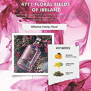 4711 Acqua Colonia Floral Fields of Ireland by Maurer & Wirtz Eau De Cologne Intense Spray (Unisex) 5.7 oz Women