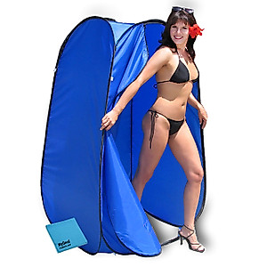 MYDEAL PRODUCTS Pop-Up Room in a Bag Instant Portable Changing Room with Steel Frame Weather-Resistant Material for Photo Studios On-Set Video Shoots Models! Includes Tie-Down Kit and Cleaning Cloth