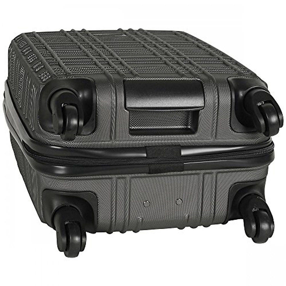 Ben Sherman Nottingham Lightweight Hardside 4-Wheel Spinner Travel Luggage, Navy, 20-Inch Carry On