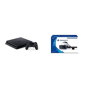 PlayStation 4 Slim 1 TB Console + PlayStation VR Headset and Camera Bundle