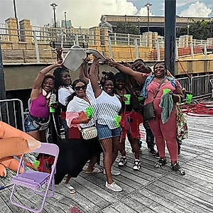 FOLENZU Miniature Folding Chair, Mini Folding Chair Toy, White Folding Chair, Alabama Brawl Folding Chair(white3pcs)