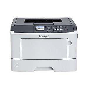 Lexmark MS510dn Compact Monochrome Laser Printer, Network Ready, Duplex Printing and Professional Features,Black/Grey