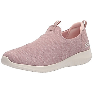 Skechers Women's Ultra Flex Sneaker, ROS=Rose, 11