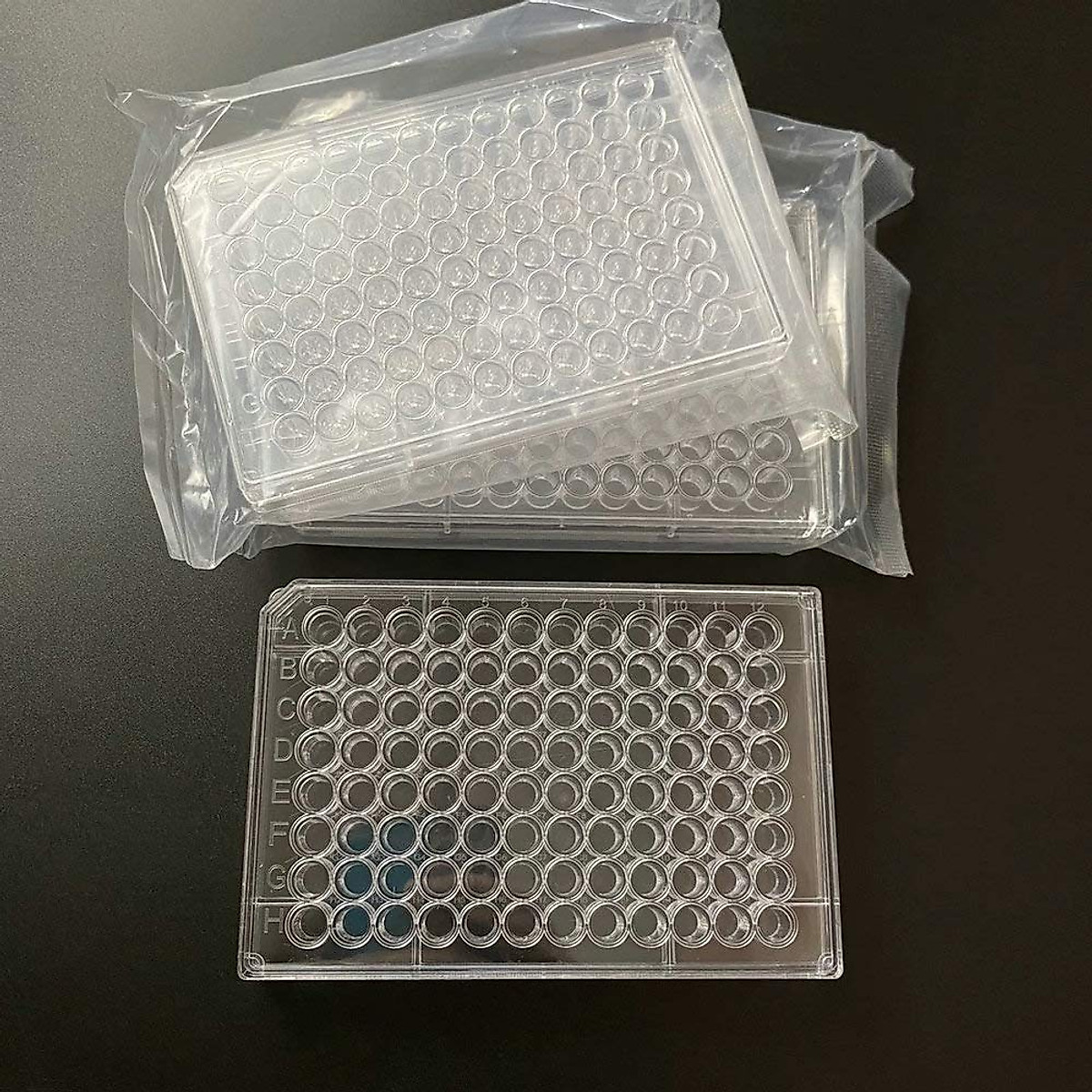 Tissue Culture Plate 96 Well - with Lid, Flat Bottom, Individual Pack (Pack of 10)