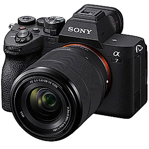 Sony Alpha 7 IV Full-Frame Mirrorless ILC with 28-70mm and 24-105mm Lens PRO Bundle (7 Items)