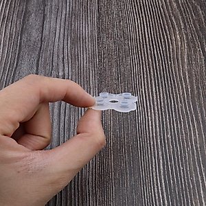 Micro Traders 3 Sets Conductive Silicon Button Pads Controller Button Replacement Repair Part Compatible with Sony Playstation 4 PS4 Controller