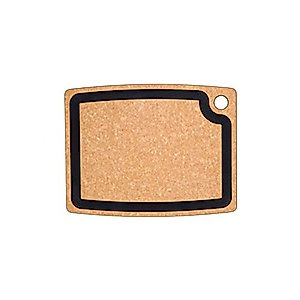 Epicurean Gourmet Series Cutting Board with Juice Groove, 14.5-Inch by 11.25-Inch, Natural/Slate