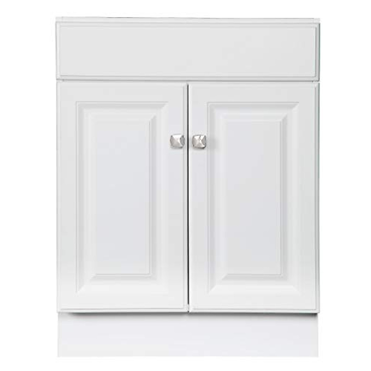 Design House Wyndham Unassembled Bathroom Vanity Cabinet Without Top, 24 in, White