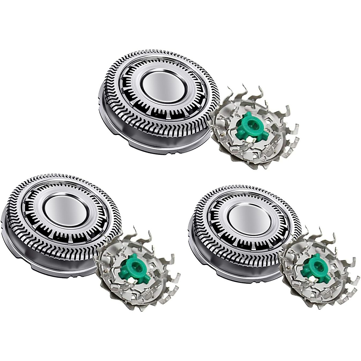 𝙐𝙥𝙜𝙧𝙖𝙙𝙚𝙙 SH90 Replacement Head for Phi-lips No-relco, Shaver Heads Blades Cutter Compatible with Phillips No-relco SH90/62 Series 9000 Series 8000 S8950 S9000 S9311 S9321 S9511 S9531 S9721