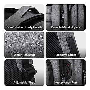 LCKPENG Extra Large Backpack, Big Computer Laptop Backpack, Carry On Backpack, Extra Large Travel Backpack for Men Women