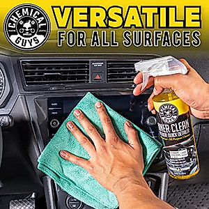 Chemical Guys SPI_663_16 InnerClean Quick Detailer with Pineapple Scent, High Performance Interior and Dashboard Cleaner, Dust Repellent, Easy to Use Non Greasy Formula, 16 fl oz