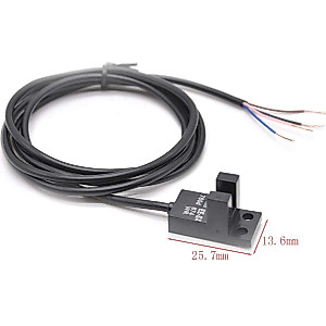 2Pcs Optical Sensor TRANSMISSIVE/Slotted Interrupter Limit Switch EE-SX674 for Linear Rail Guide Actuator