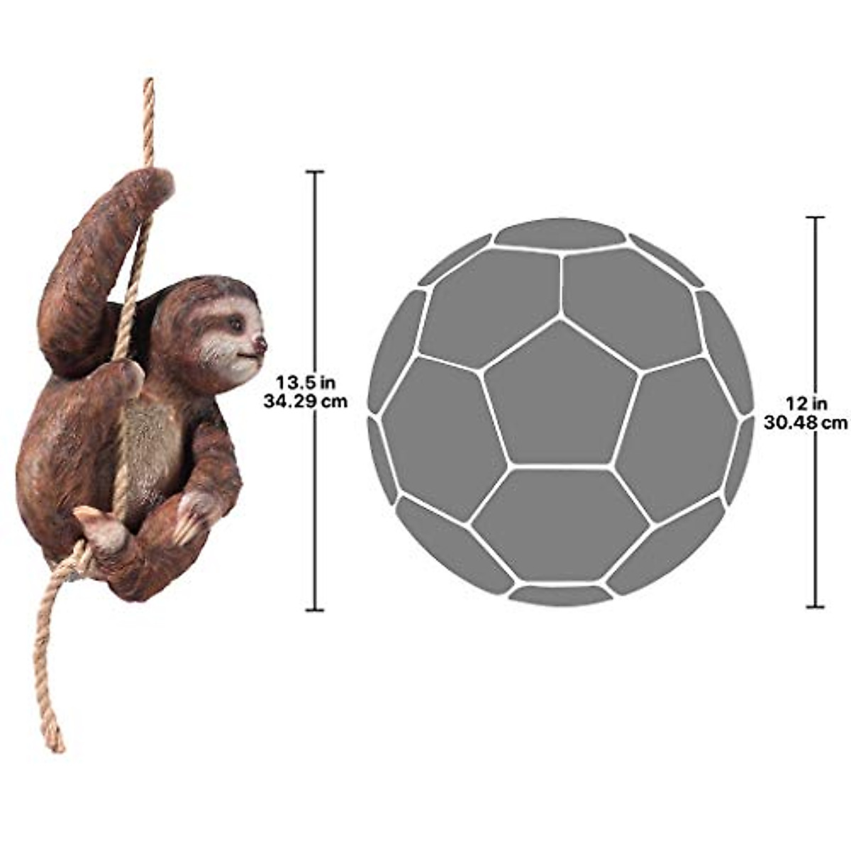 Design Toscano Hanging Horatio The 3-Toed Sloth Statue — 🛍️ The Retail ...