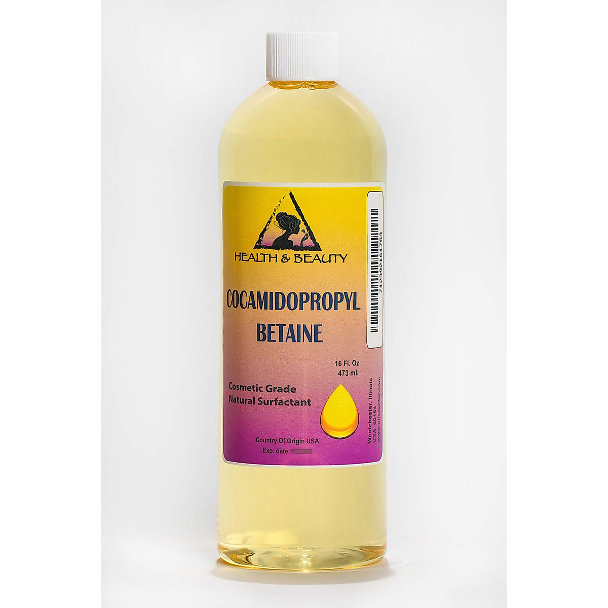 Cocamidopropyl Betaine Coco Betaine CAPB Natural Surfactant Liquid Premium Highest Purity 100% Pure 32 oz